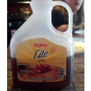 HyVee Lite Syrup: Calories, Nutrition Analysis & More | Fooducate