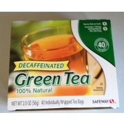 Safeway Decaffeinated Green Tea: Calories, Nutrition Analysis & More ...