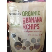 Woodstock Organic Sweetened Banana Chips: Calories, Nutrition Analysis ...