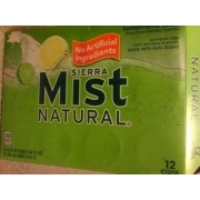 Sierra Mist Natural Soda, Natural: Calories, Nutrition Analysis & More ...