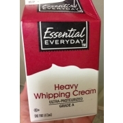 Essential Everyday Heavy Whipping Cream, Ultra Pasteurized, Grade A ...