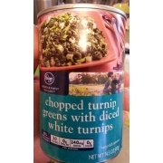 Kroger Chopped Turnip Greens With Diced White Turnips: Calories ...