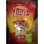 Lay's Potato Chips, Tapatio Limon Flavor: Calories, Nutrition Analysis ...