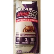 Abbott EAS AdvantEDGE Carb Control Chocolate Fudge: Calories, Nutrition ...