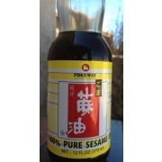Foreway Sesame Oil, Pure: Calories, Nutrition Analysis & More | Fooducate
