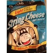 Food Club Light String Mozzarella Cheese: Calories, Nutrition Analysis ...