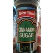 Spice Time Cinnamon Sugar: Calories, Nutrition Analysis & More | Fooducate