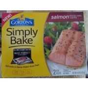 Gorton's Salmon, Roasted Garlic And Butter: Calories, Nutrition ...