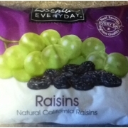 Essential Everyday Raisins Natural California Raisins: Calories ...