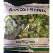 New World Farms Broccoli Florets: Calories, Nutrition Analysis & More ...