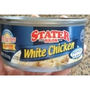 Stater Bros White Chicken, Premium In Water: Calories, Nutrition ...