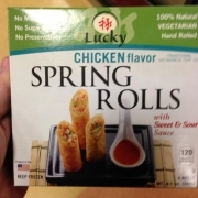 Lucky Spring Rolls, Chicken Flavor: Calories, Nutrition Analysis & More ...