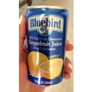 Bluebird Grapefruit Juice: Calories, Nutrition Analysis & More | Fooducate