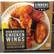 Simmons Great Chicken Oven-Roasted Chicken Wings: Calories, Nutrition ...