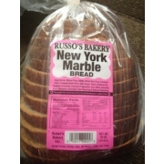 Russo's Bakery New York Marble Bread: Calories, Nutrition Analysis ...