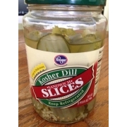 Kroger Kosher Dill, Sandwich Slices: Calories, Nutrition Analysis ...