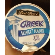 Best Choice Yogurt, Greek, Nonfat: Calories, Nutrition Analysis & More ...