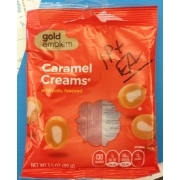 Gold Emblem Caramel Creams Flavored Candy: Calories, Nutrition Analysis ...