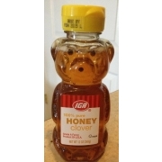Iga 100% Pure Honey Clover, Grade A Fancy: Calories, Nutrition Analysis ...