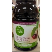 Simple Truth Black Cherry Juice: Calories, Nutrition Analysis & More ...