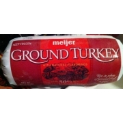 Meijer Ground Turkey: Calories, Nutrition Analysis & More | Fooducate