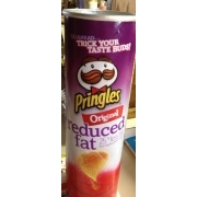 Pringles Original Reduced Fat: Calories, Nutrition Analysis & More ...