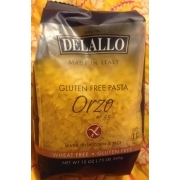 Delallo Orzo Pasta: Calories, Nutrition Analysis & More | Fooducate