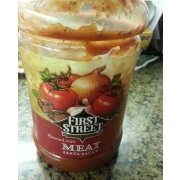 First Street Pasta Sauce, Meat: Calories, Nutrition Analysis & More ...