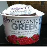 Wallaby Greek Yogurt, Non-fat, Raspberries: Calories, Nutrition ...