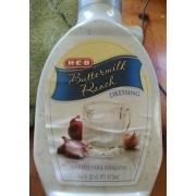 H-E-B Dressing, Buttermilk Ranch: Calories, Nutrition Analysis & More ...