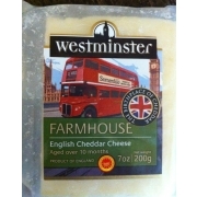 Westminster English Cheddar Cheese: Calories, Nutrition Analysis & More ...