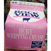 Rock View Family Farms Heavy Whipping Cream: Calories, Nutrition ...