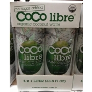 CoCo Libre Organic Coconut Water: Calories, Nutrition Analysis & More ...