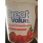 Great Value Sliced Strawberries: Calories, Nutrition Analysis & More ...