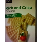 Clover Valley Snack Crackers, Rich and Crisp: Calories, Nutrition ...