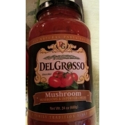 La Famiglia DelGrosso Spaghetti Sauce, Mushroom & Imported Cheese ...