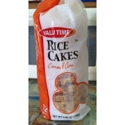 Valu Time Rice Cakes, Caramel Corn 12 Cakes: Calories, Nutrition ...