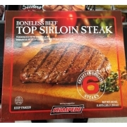 Stampede Boneless Beef Top Sirloin Steak: Calories, Nutrition Analysis ...