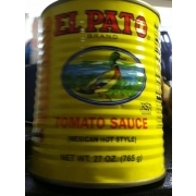 El Pato Tomato Sauce, Mexican Hot Style: Calories, Nutrition Analysis ...