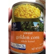 Kroger Golden Corn, Sweet Whole Kernel: Calories, Nutrition Analysis ...