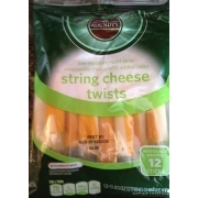 Roundy's String Cheese Twists: Calories, Nutrition Analysis & More | Fooducate