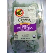 Wegmans Organic Baby Kale Greens: Calories, Nutrition Analysis & More ...