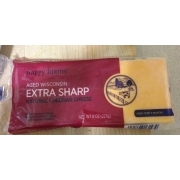Happy Farms Aged Wisconsin Extra Sharp Natural Cheddar Cheese: Calories ...