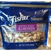 Fisher Almonds, Natural Sliced: Calories, Nutrition Analysis & More ...