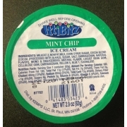 IttiBitz Ice Cream, Mint Chip: Calories, Nutrition Analysis & More ...