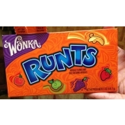 Wonka Runts Candy: Calories, Nutrition Analysis & More | Fooducate