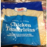Cub Tenderloins, Chicken: Calories, Nutrition Analysis & More | Fooducate