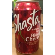 Shasta Black Cherry Soda: Calories, Nutrition Analysis & More | Fooducate