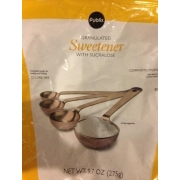 Publix Granulated Sweetener With Sucralose: Calories, Nutrition ...