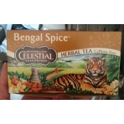 Celestial Seasonings Bengal Spice, 100% Natural Teas, Herbal: Calories ...